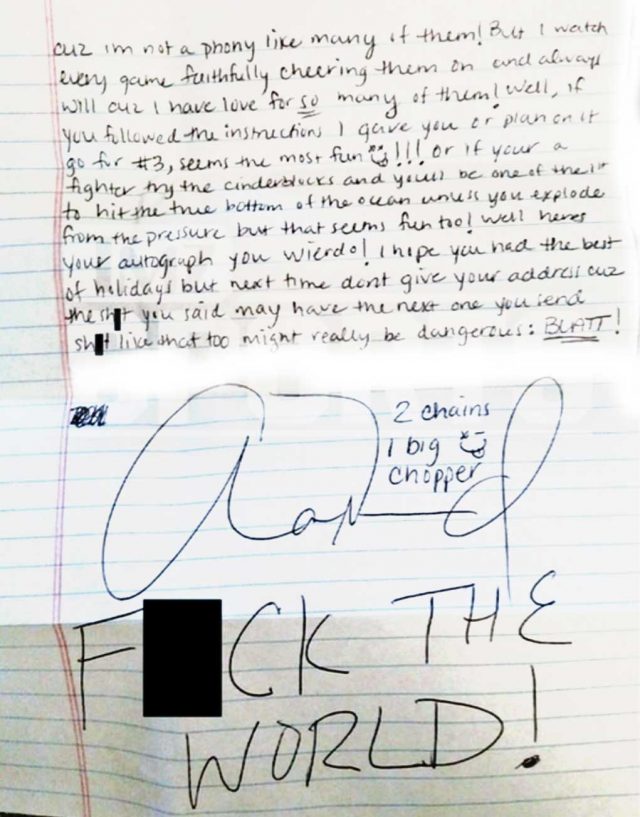 Aaron Hernandez's Jailhouse Lover's Photo & Suicide Note to Him Made ...