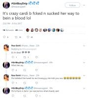 Cardi B Says She 'Didn’t Suck Di*k To Be In A Blood Gang'…. She 'PUT IN ...