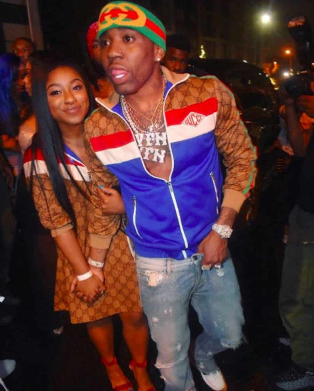 Reginae Carter & YFN Lucci Look a Hotlanta Mess in Matching Gucci ...